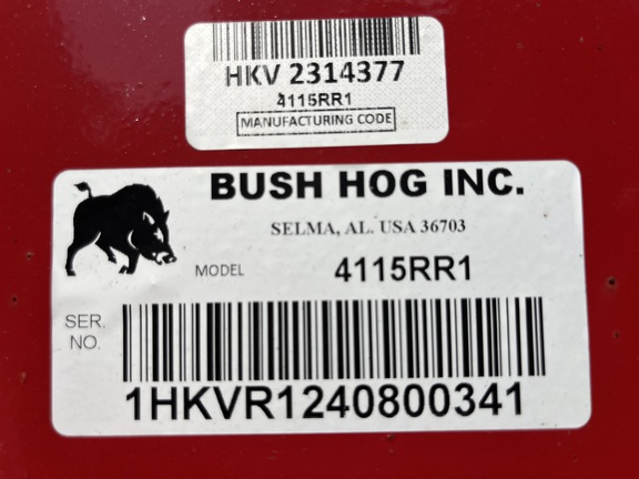 Bush Hog 4115RR1 For Sale | Everglades Equipment Group