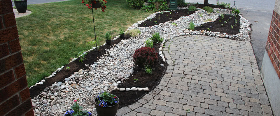 Egg Rock Landscaping Ideas Egg Rock Gravel In Bulk Atlanta | Order