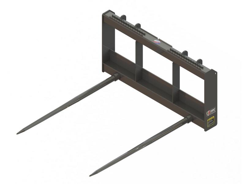 Paladin Attachments Bale Forks Implements | Everglades Equipment Group